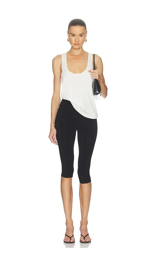 Eterne Soft Jersey Hedi Top - Ivory
