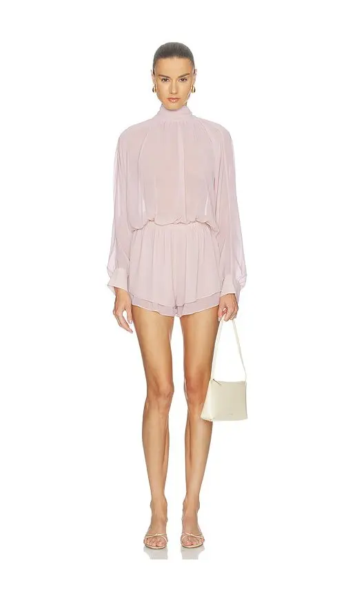 NONCHALANT LABEL Rowan Romper - Light Pink