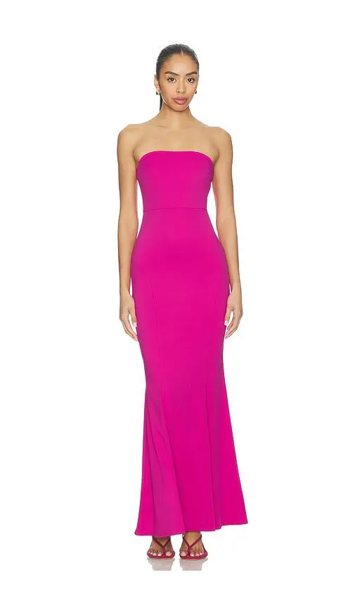 Superdown Saphira Strapless Gown