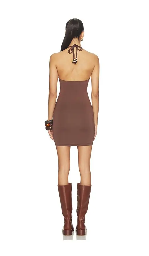 Superdown Blanche Halter Mini Dress