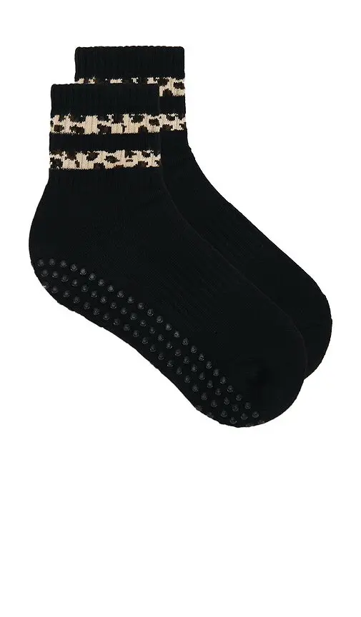 SOULS. Reset, Refocus, Refuel Socks - Black Cheetah