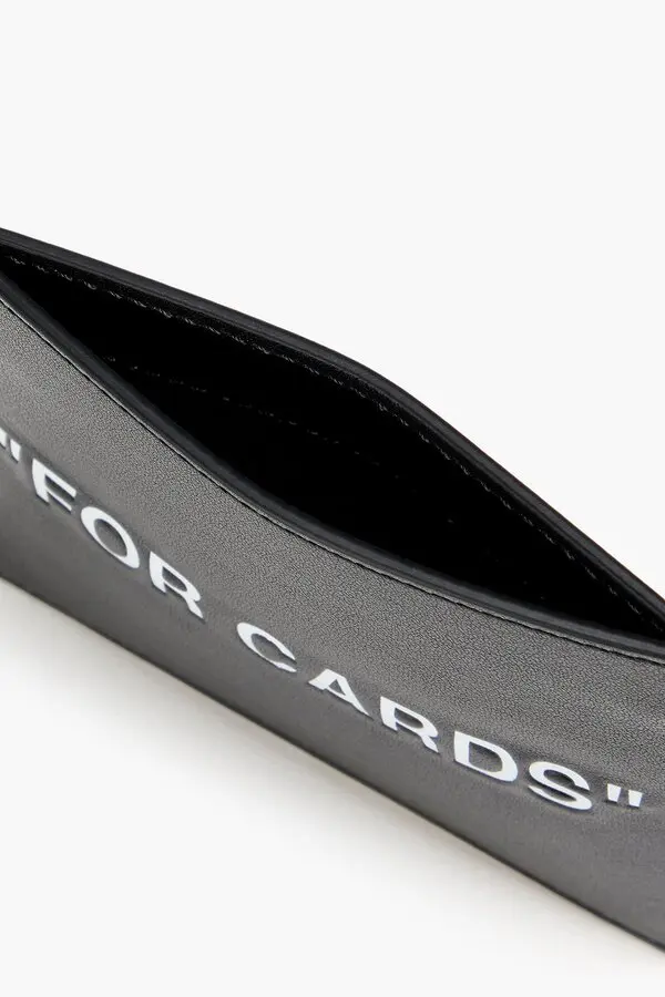 Off-White Printed Leather Cardholder