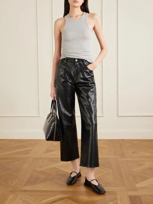 Tibi Cotton-blend Tank