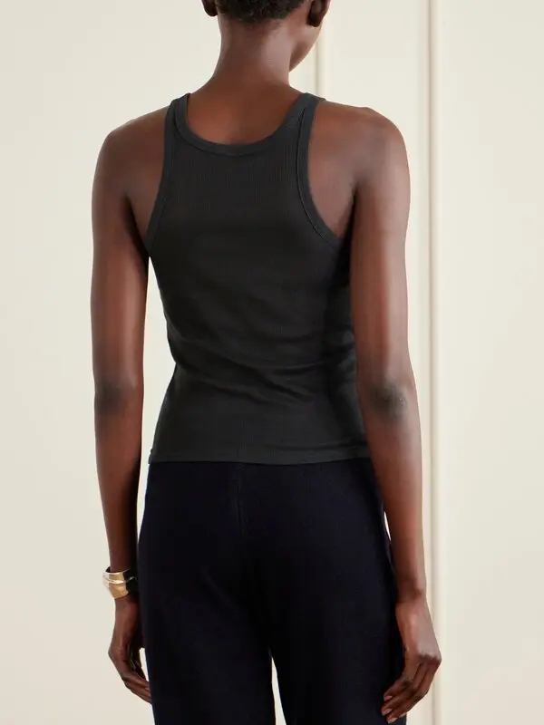 SKIMS Ribbed-knit Jersey Tank