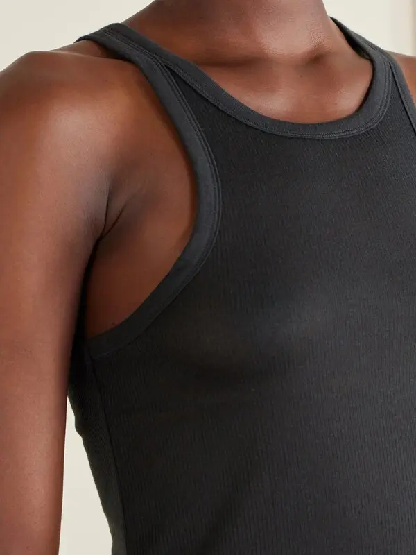SKIMS Ribbed-knit Jersey Tank