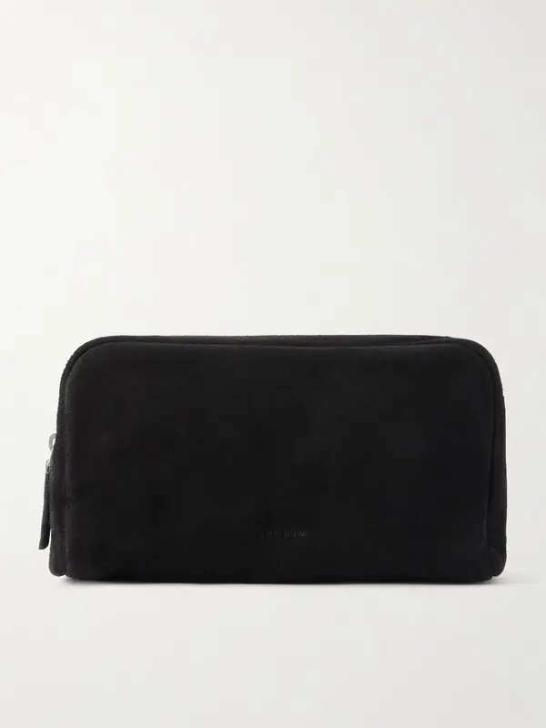 THE ROW Astra Suede Pouch
