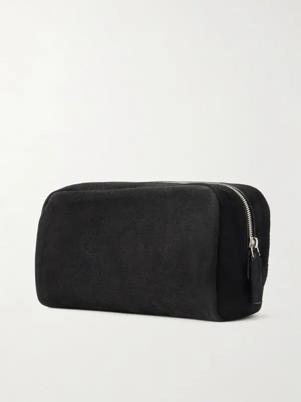 THE ROW Astra Suede Pouch