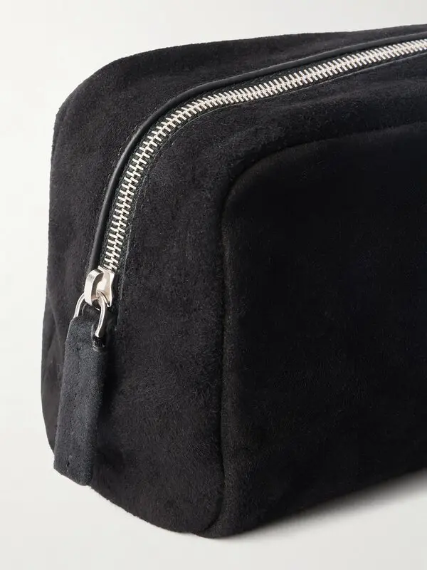 THE ROW Astra Suede Pouch