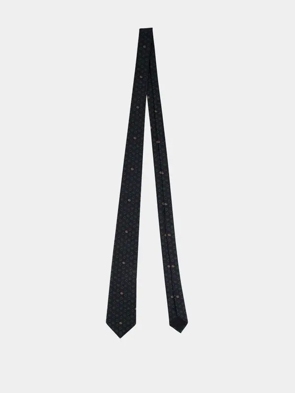 Gucci Gg Silk Jacquard Tie - Multicolour