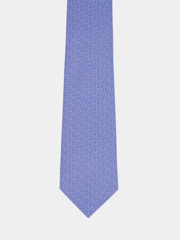 Gucci Silk Jacquard Neck Tie
