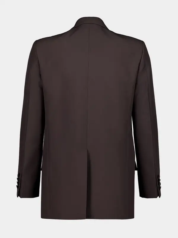 Gucci Double-breasted Panama Jacket - Brown