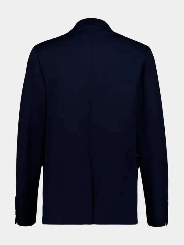 Gucci Dark Cotton Jersey Blazer