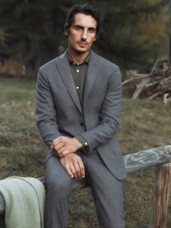 Boglioli Virgin Wool-silk Suit - Grey