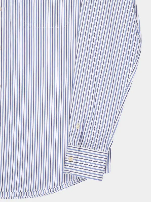 Valentino Garavani Striped Cotton Long-sleeve Shirt