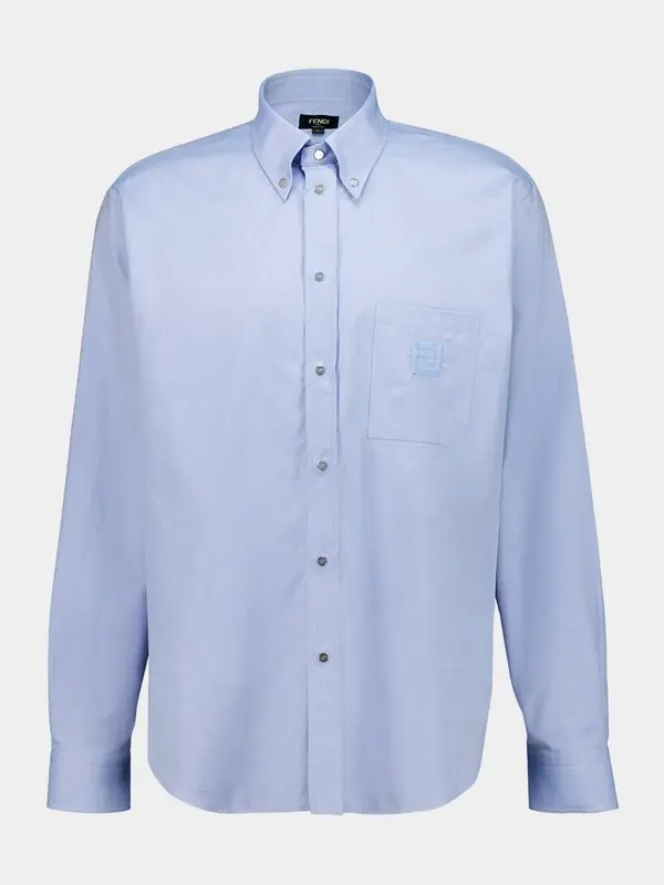 Fendi Airforce Cotton Shirt - Blue