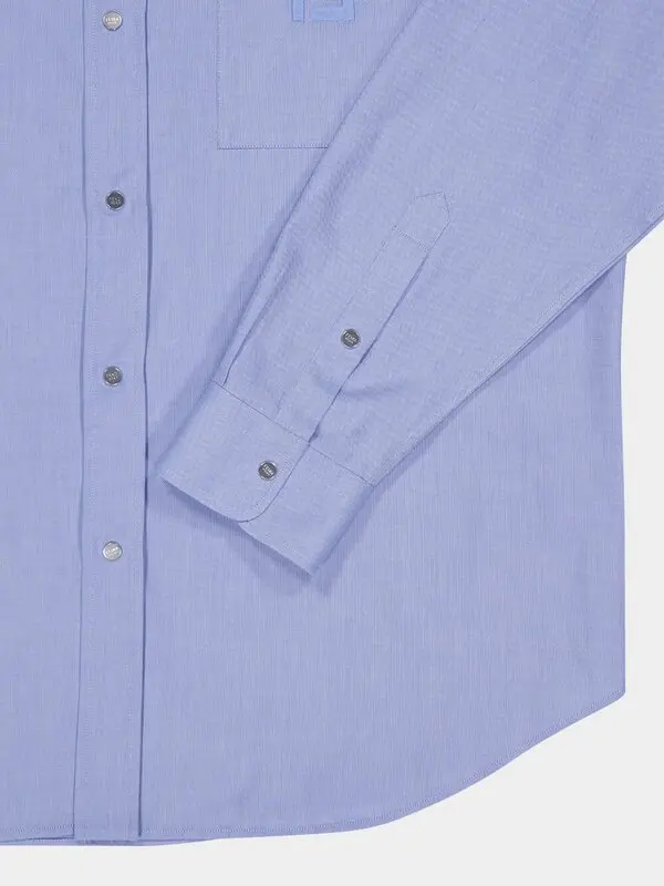 Fendi Airforce Cotton Shirt - Blue