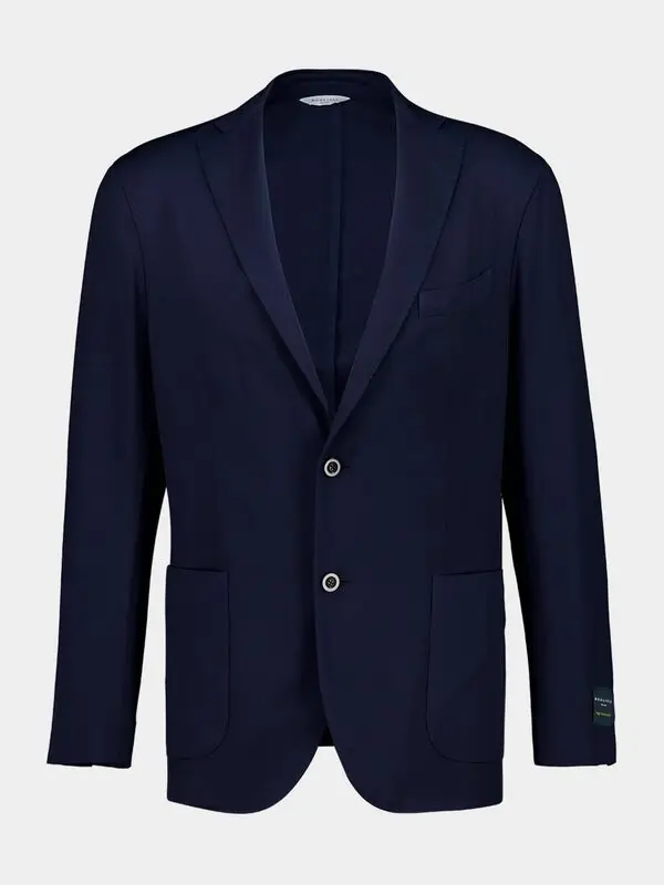 Boglioli Navy Virgin Wool 2-button Suit