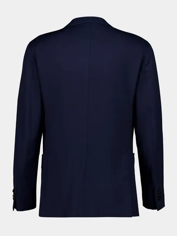 Boglioli Navy Virgin Wool 2-button Suit