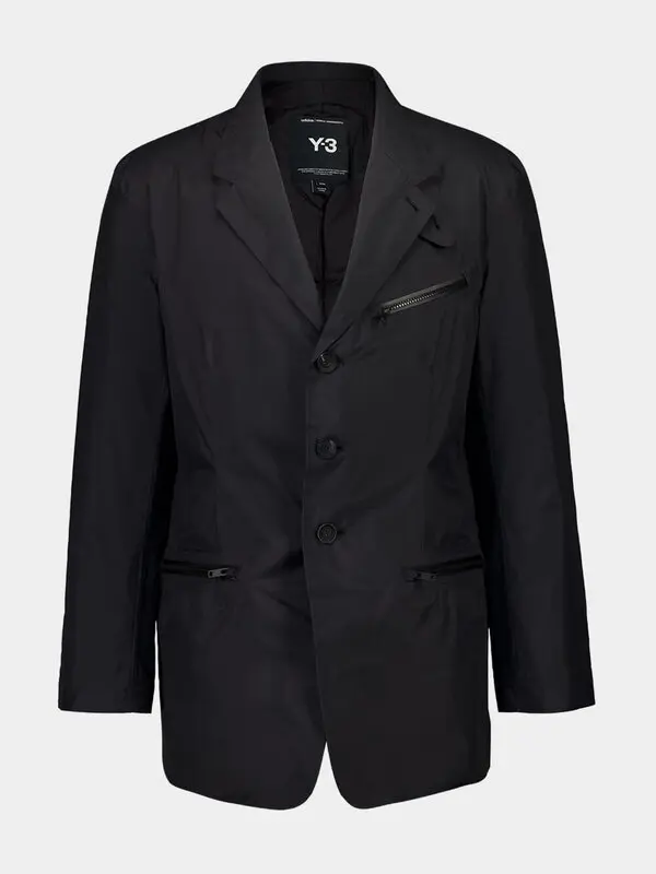 Y3 Single-breasted Gtx Blazer
