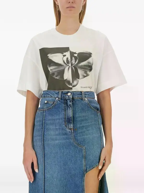 Alexander McQueen Graphic Print T-shirt