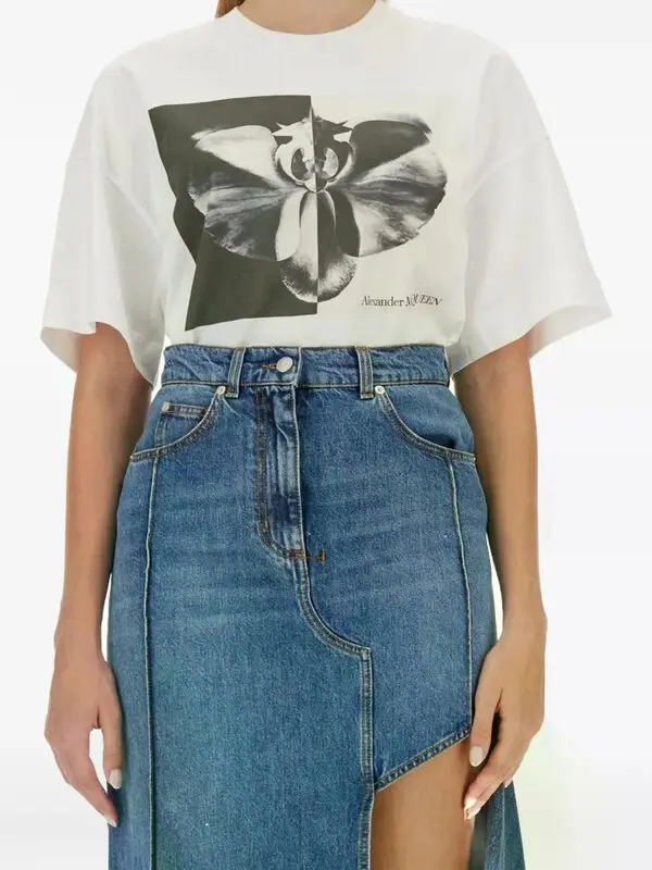 Alexander McQueen Graphic Print T-shirt