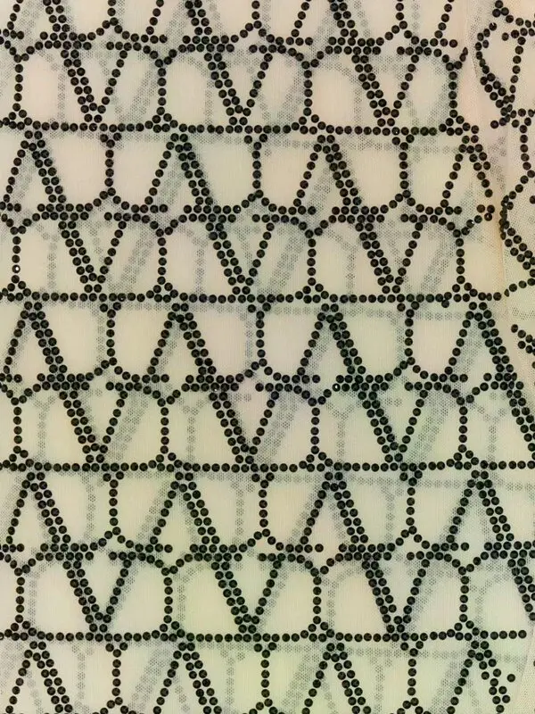 Valentino Garavani Embroidered Patterned Tights
