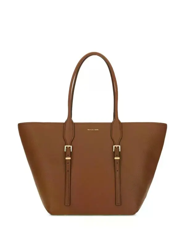 Michael Kors Moore Buckle Leather Shoulder Bag