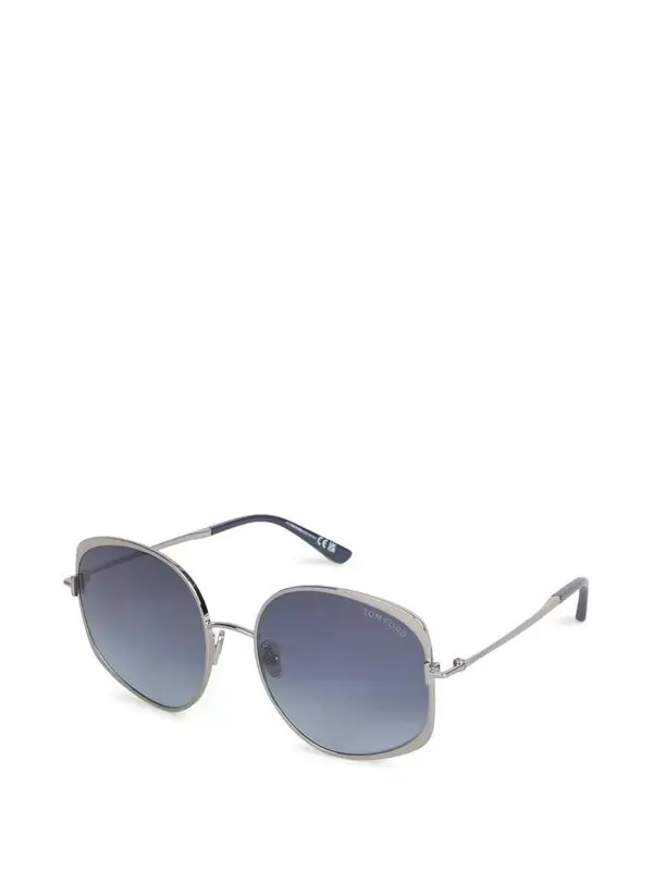 TOM FORD Abbey Sunglasses - Silver