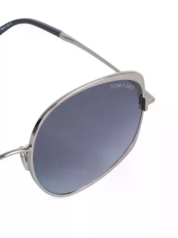TOM FORD Abbey Sunglasses - Silver