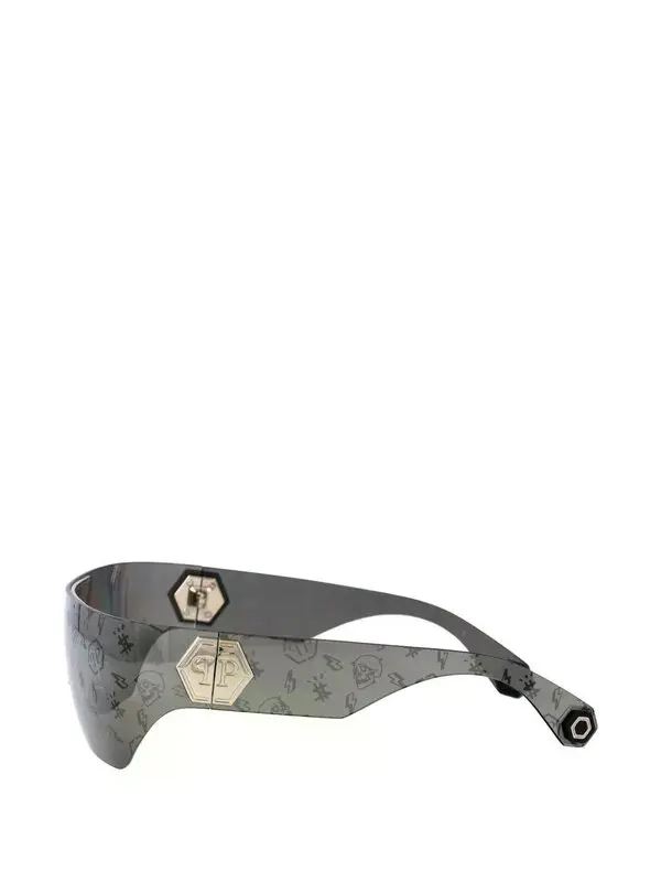 Philipp Plein Shield-frame Sunglasses