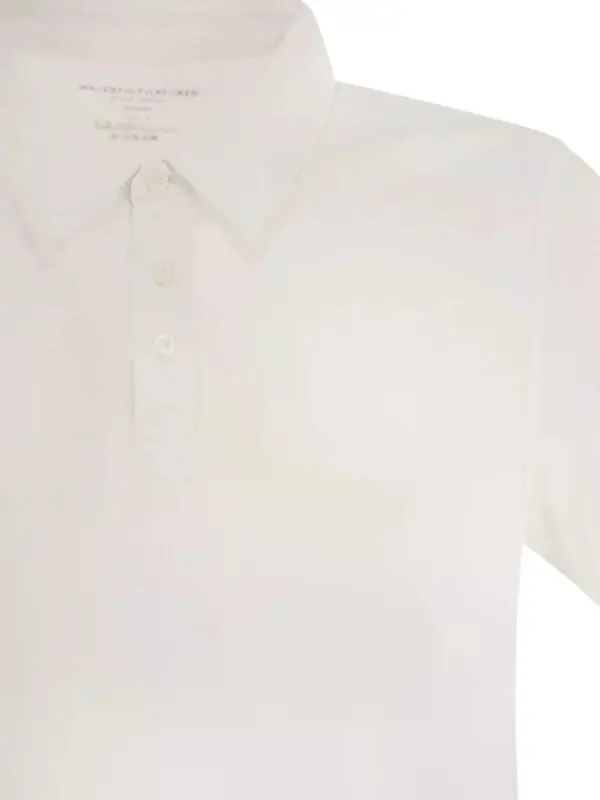 Majestic Filatures Button Polo Shirt