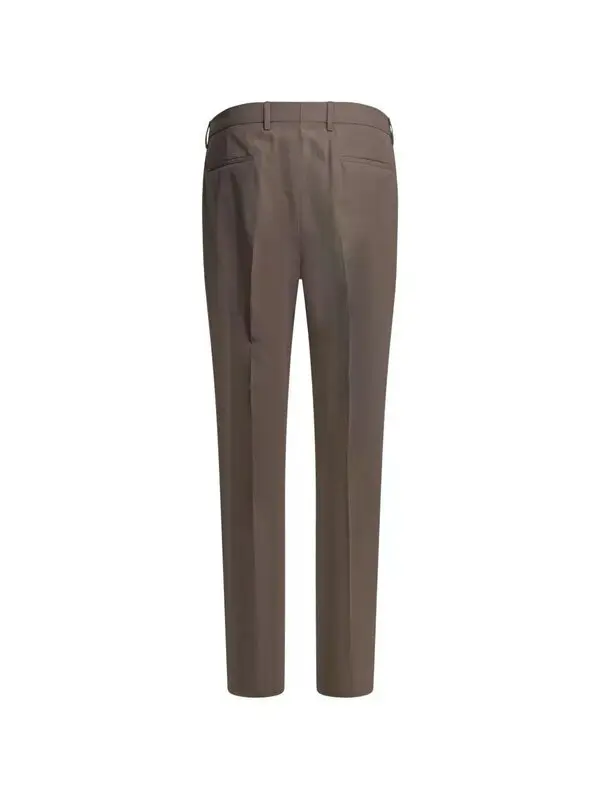 Brunello Cucinelli Pleated Trousers - Brown