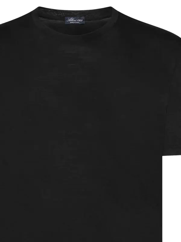 ALBENI 1905 Crew-neck Merino Wool T-shirt