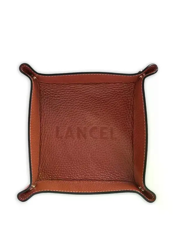 LANCEL Leather Valet Tray With Gold-tone Hardware