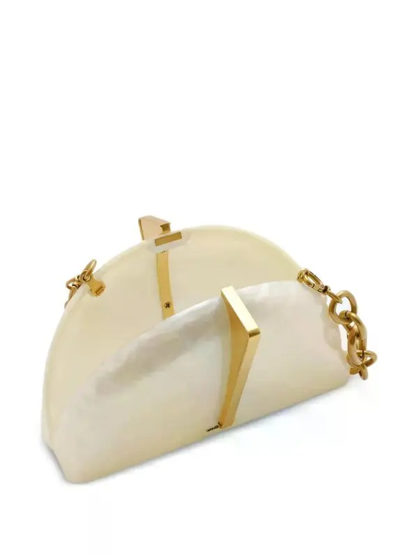 Cult Gaia Laguna Clutch - Neutrals