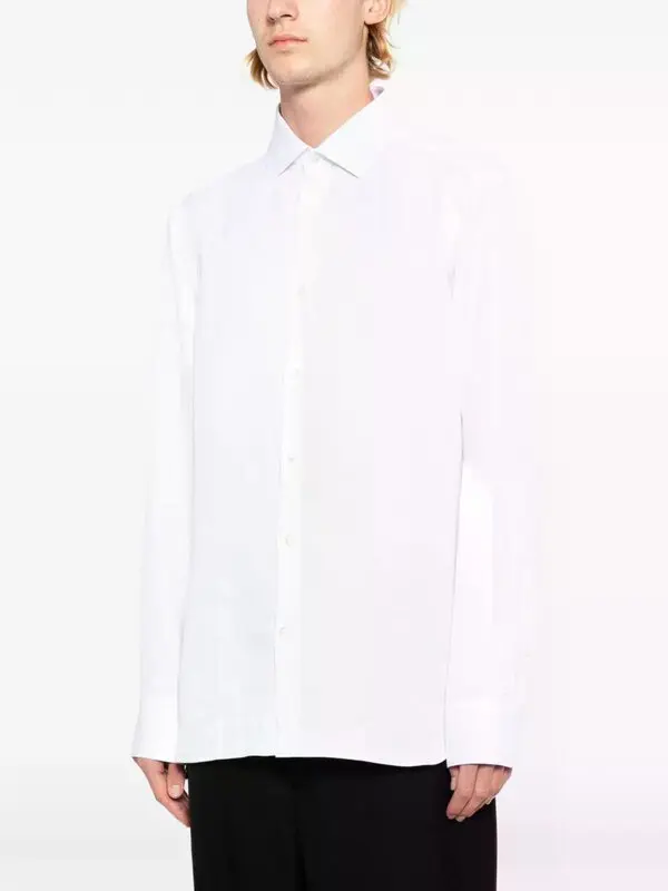 Zegna Buttoned Shirt - White
