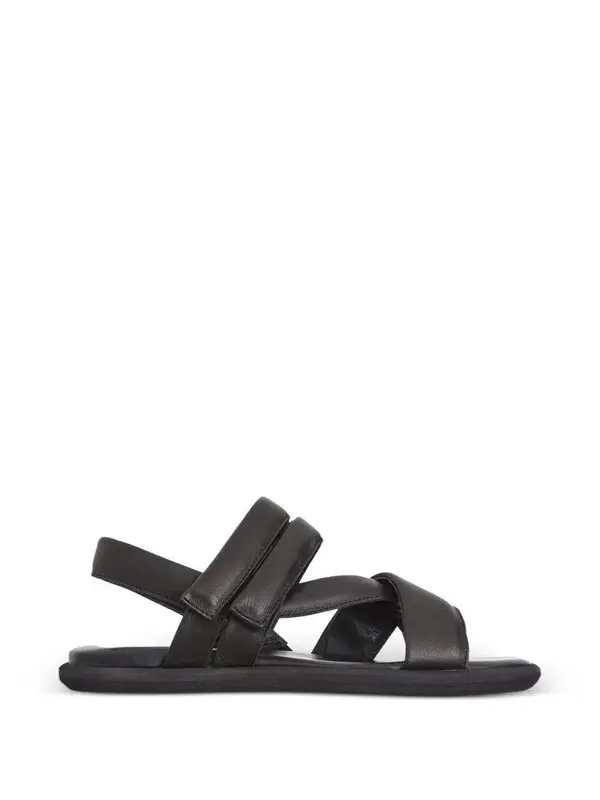 PURO Leather Flat Sandals