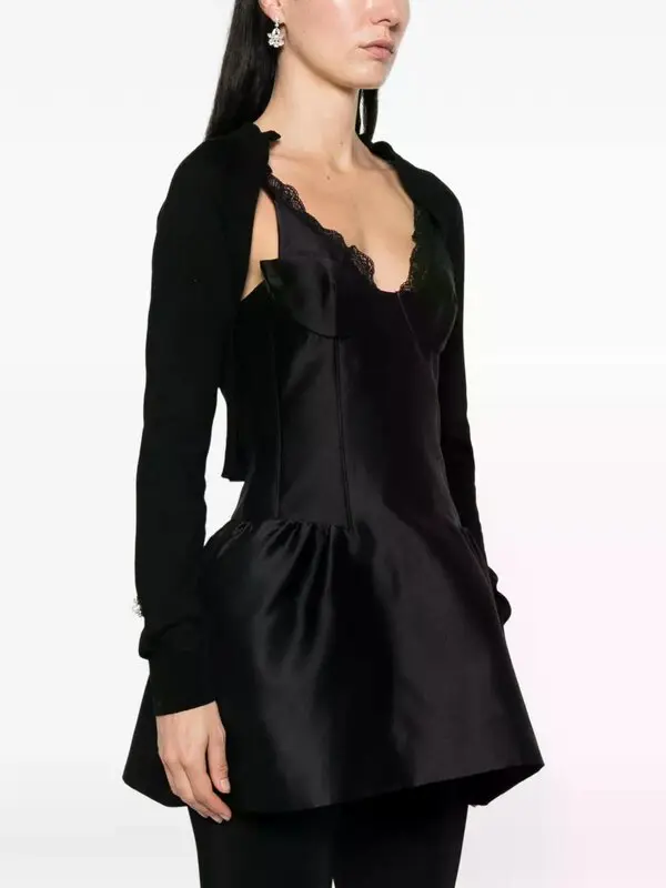 Simone Rocha Pearl Embellished Cardigan