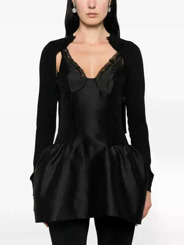 Simone Rocha Pearl Embellished Cardigan