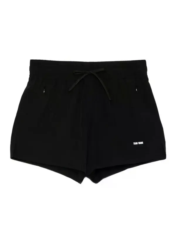 TEAM WANG DESIGN Logo-printed Performance Shorts