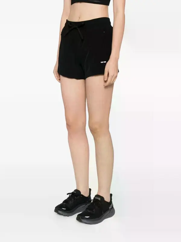 TEAM WANG DESIGN Logo-printed Performance Shorts