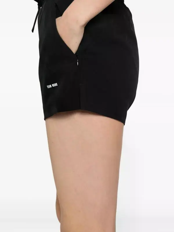 TEAM WANG DESIGN Logo-printed Performance Shorts