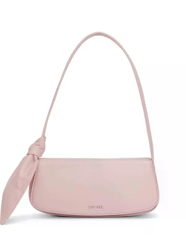 ROTATE BY BIRGER CHRISTENSEN Leather Bag With Knot Detail - Pink