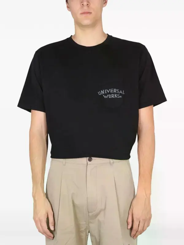 Universal Works Logo-print T-shirt