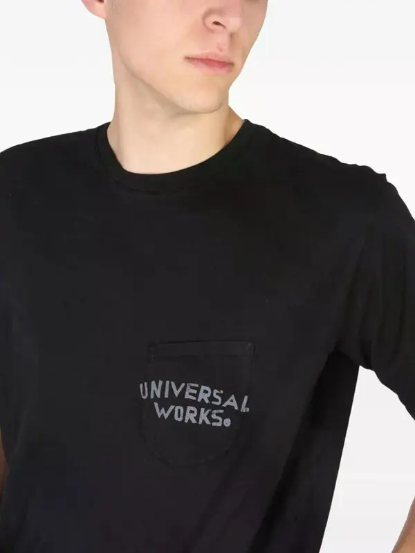 Universal Works Logo-print T-shirt