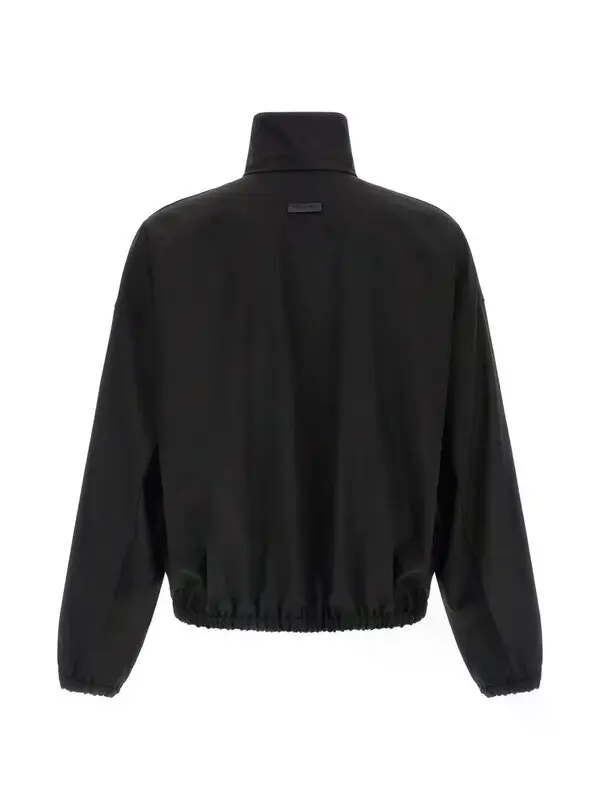 Fear Of God Half-zip High-neck Sweatshirt - Black