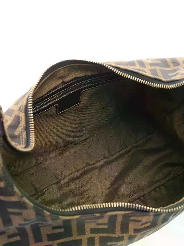 Fendi 2000-2010 Zucca Canvas Shoulder Bag