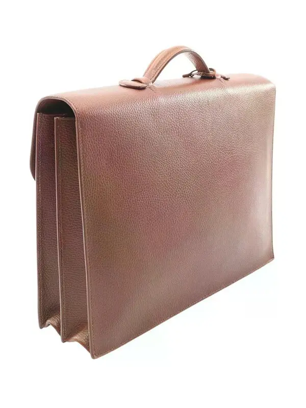 Hermès 1996 Ardennes Sac A Depeches 38 Business Bag - Brown