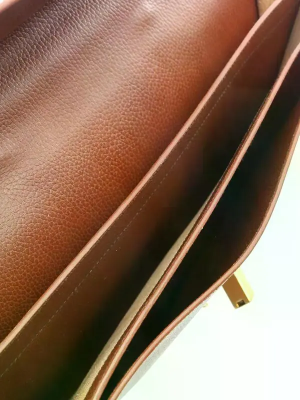 Hermès 1996 Ardennes Sac A Depeches 38 Business Bag - Brown