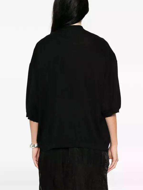 SOLOCASCMIR Short-sleeved Cardigan